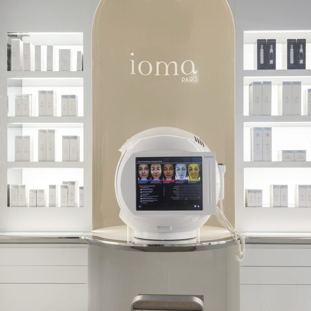 Diagnostique de peau IOMA – ELIA Maison de beauté connectée
